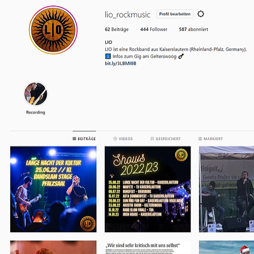 LIO | Instagram, Facebook | Linktree